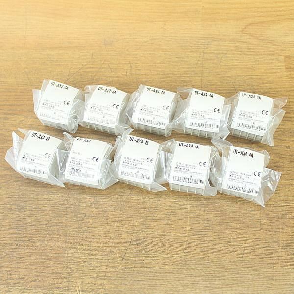 10個☆三菱電機/MITSUBISHI UT-AX4 4A 補助接点ユニット ヘッドオン | 機械工具のMugendouネットショップ