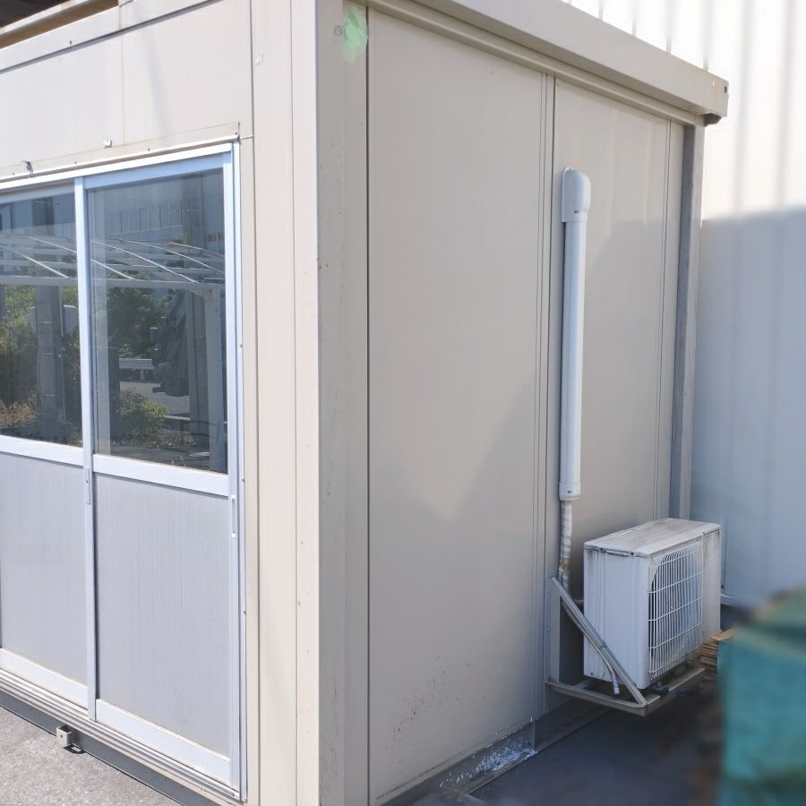 三協フロンテア CT-41J ユニットハウス プレハブ 2.84坪 エアコン付き | 機械工具のMugendouネットショップ