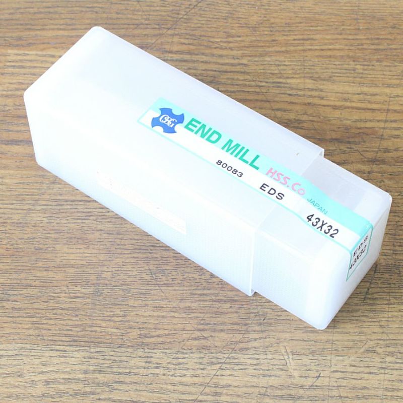 OSG EDS 43×32 ハイスエンドミル 2刃 | 機械工具のMugendouネットショップ