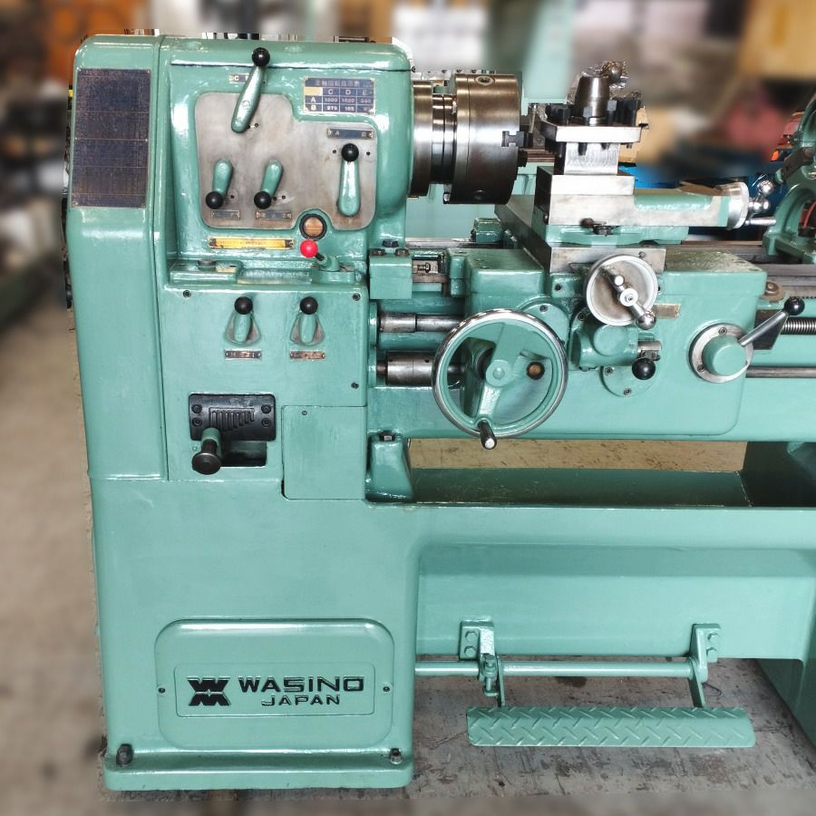 ワシノ WASINO LR-55A 4.5尺 汎用旋盤 整備済み デジタルスケール付き | 機械工具のMugendouネットショップ